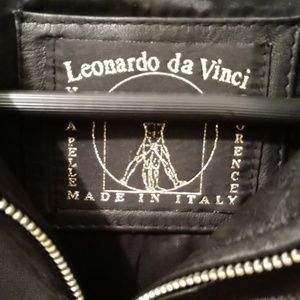 Leonardo da Vinci | Jackets & Coats | Italian Leather Womens Jacket ...